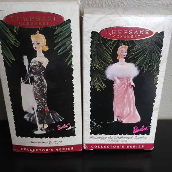 Barbie | Holiday | Hallmark Barbie Keepsake Ornaments Lot Of 2 | Poshmark